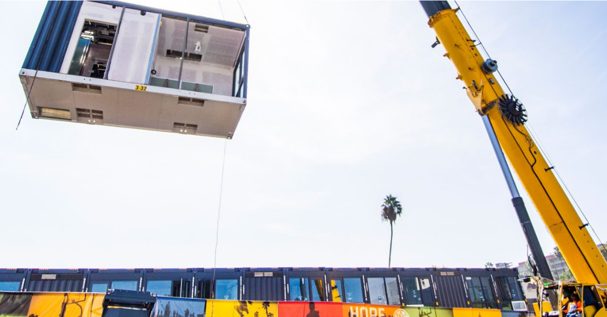 Shipping Container Shelter | Shelter For Homeless in Los Angeles
