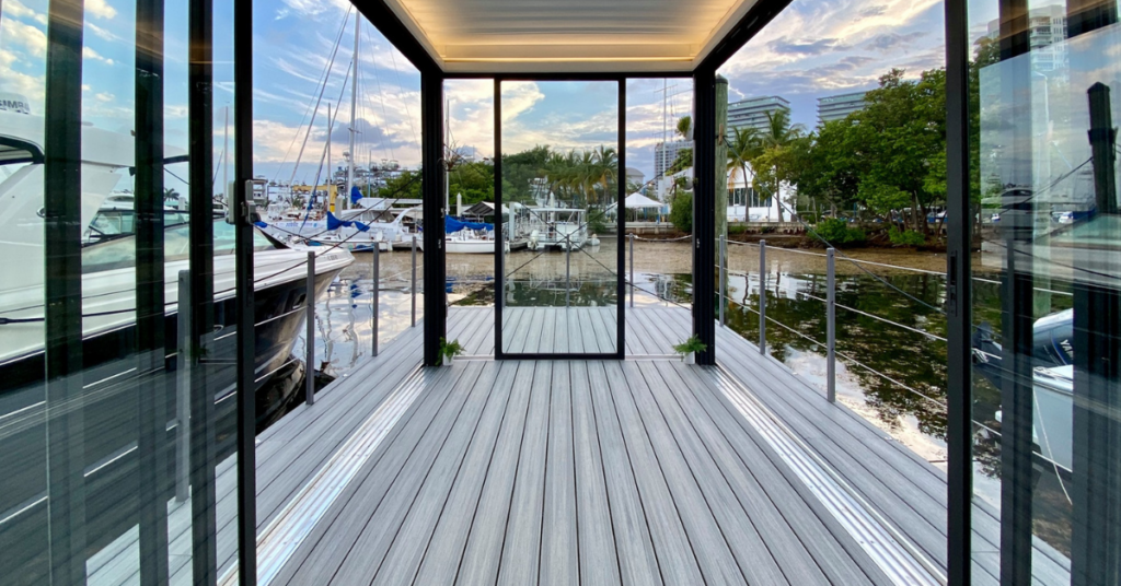 Shipping Container Yoga Studio | Water Therapy Studio in Miami