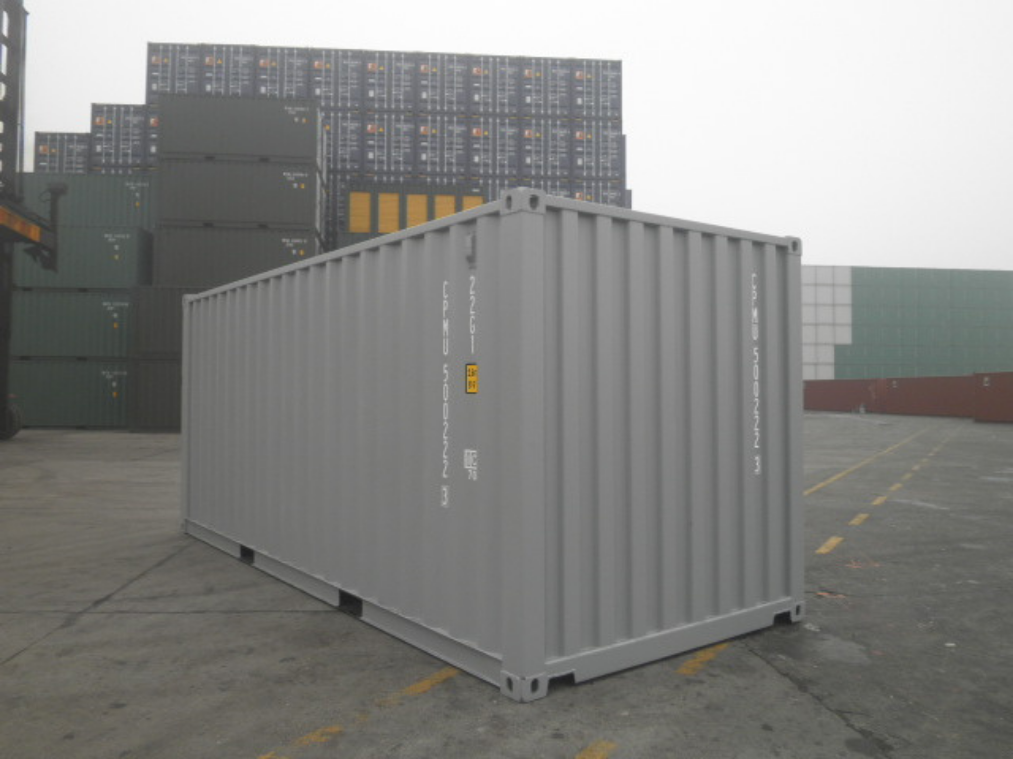 New 20 ft Shipping Container Standard 8 ft 6 in High || New IICL Conex ...