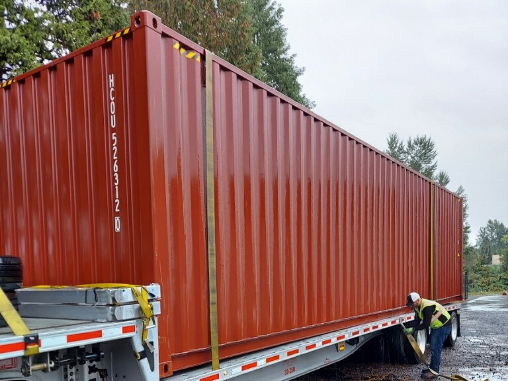 New 40 ft Shipping Container High Cube 9 ft 6 || New IICL Conex Storage ...